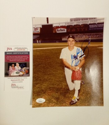 Gaylord Perry NY Yankees Autograph Signed 8X10 Photo JSA -1# | eBay