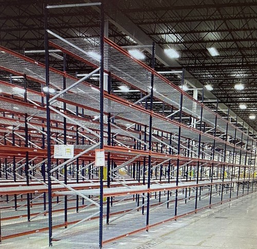 Mecalux Wide-Span Shelving 48"Dx8'Tx8'W Sections | eBay