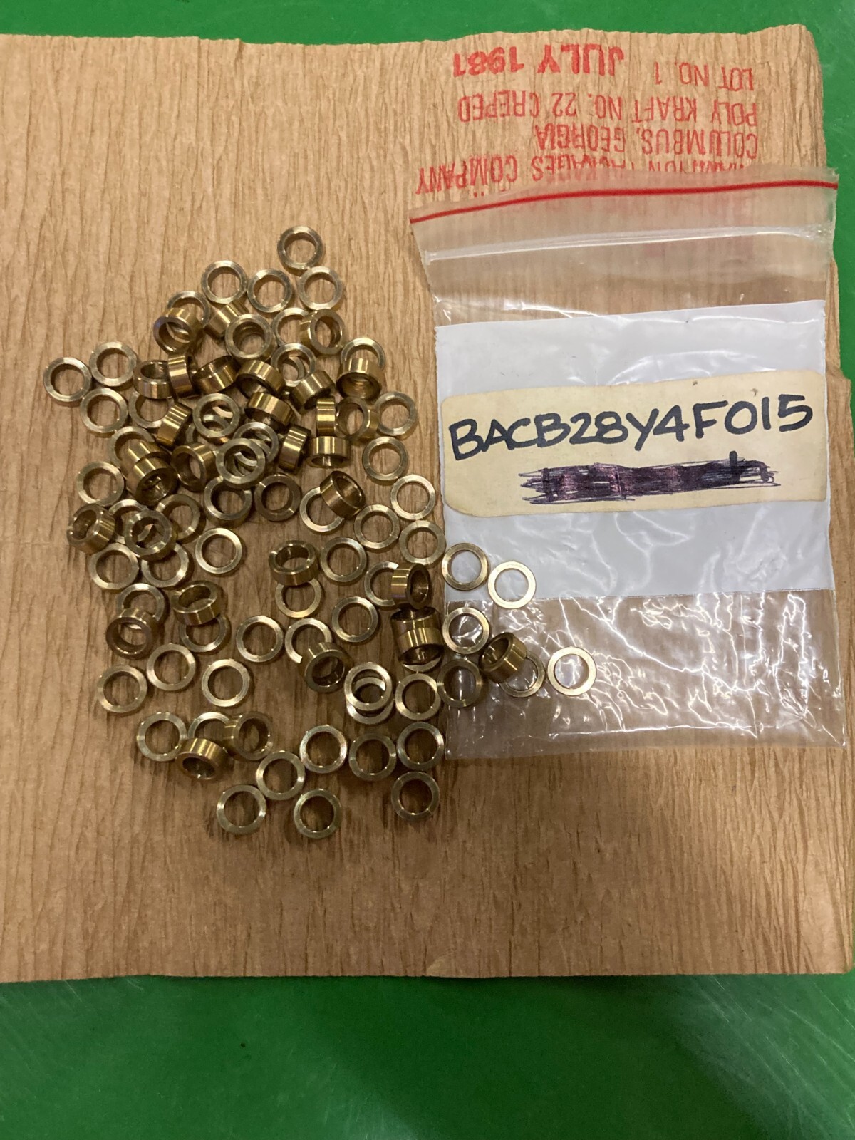 BOEING BACB28Y4F015 BUSHING *NS* C OF C ONLY | eBay