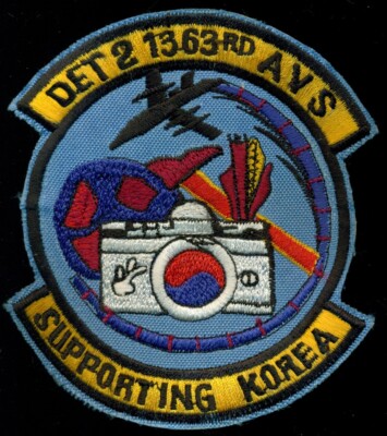 USAF Det 2 1363rd AVS Audio Visual Squadron Korea Patch AA-4 | eBay