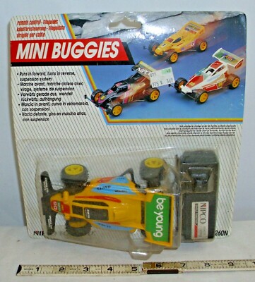 NIPCO MINI BUGGIES REMOTE CONTROL SAND BUGGIE CAR MINT ON CARD | eBay