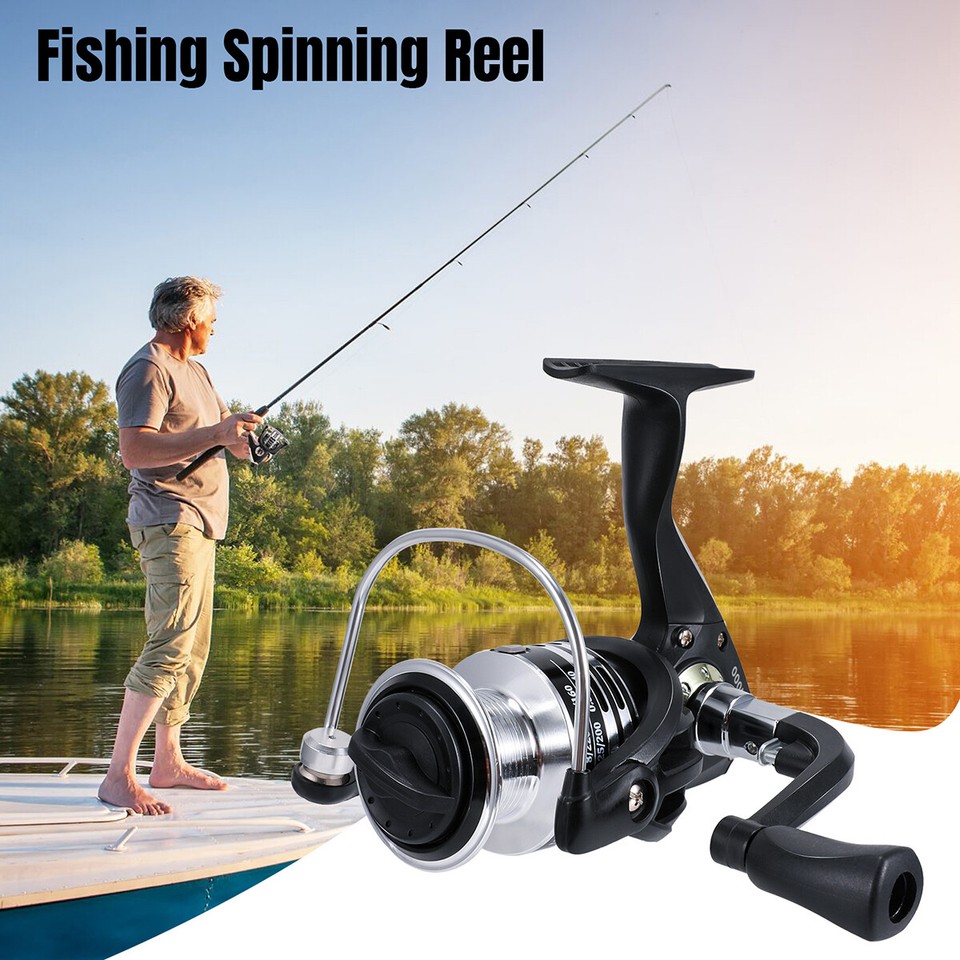 NEW Metal Spinning Fishing Reel 5.5:1 Freshwater Saltwater Left Right ...