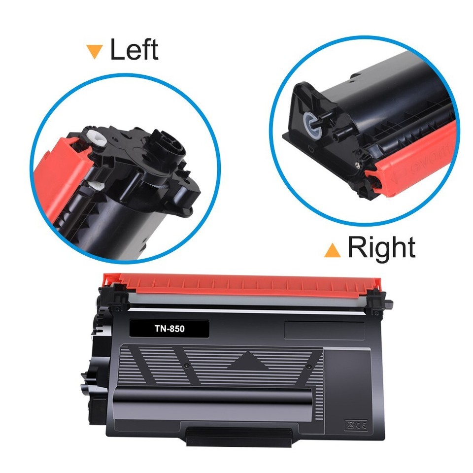 4 PK TN850 Toner Cartridge For Brother TN820 MFC-L5800DW MFC-L5850DW HL ...