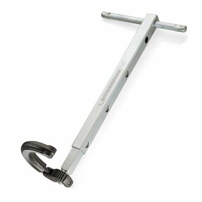 Rothenberger Spring Loaded Telescopic Plumbing Basin Wrench 10mm - 32mm ...