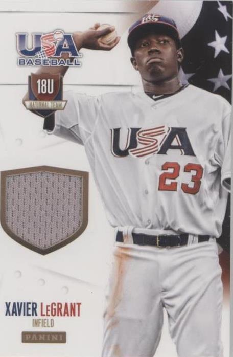 2014 Panini USA Baseball Box Set - 18U National Team Xavier Legrant #41 ...