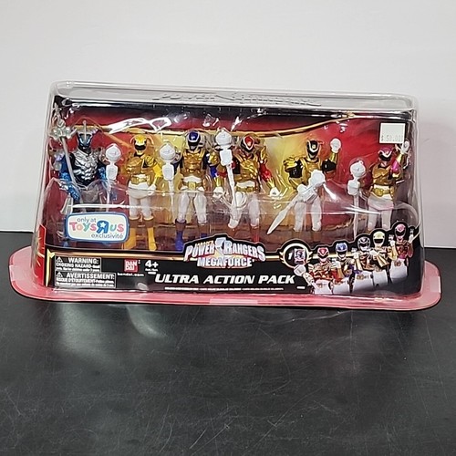 Power Rangers Megaforce MISB Ultra Action Pack 6 Figure Set Bandai Toys ...