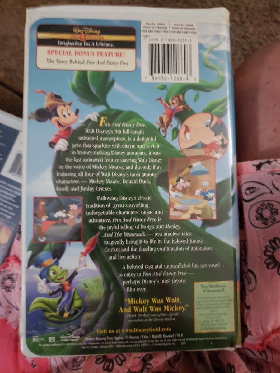 Walt Disney Gold Classic Collection Toy Story Vhs Ebay McDonald's