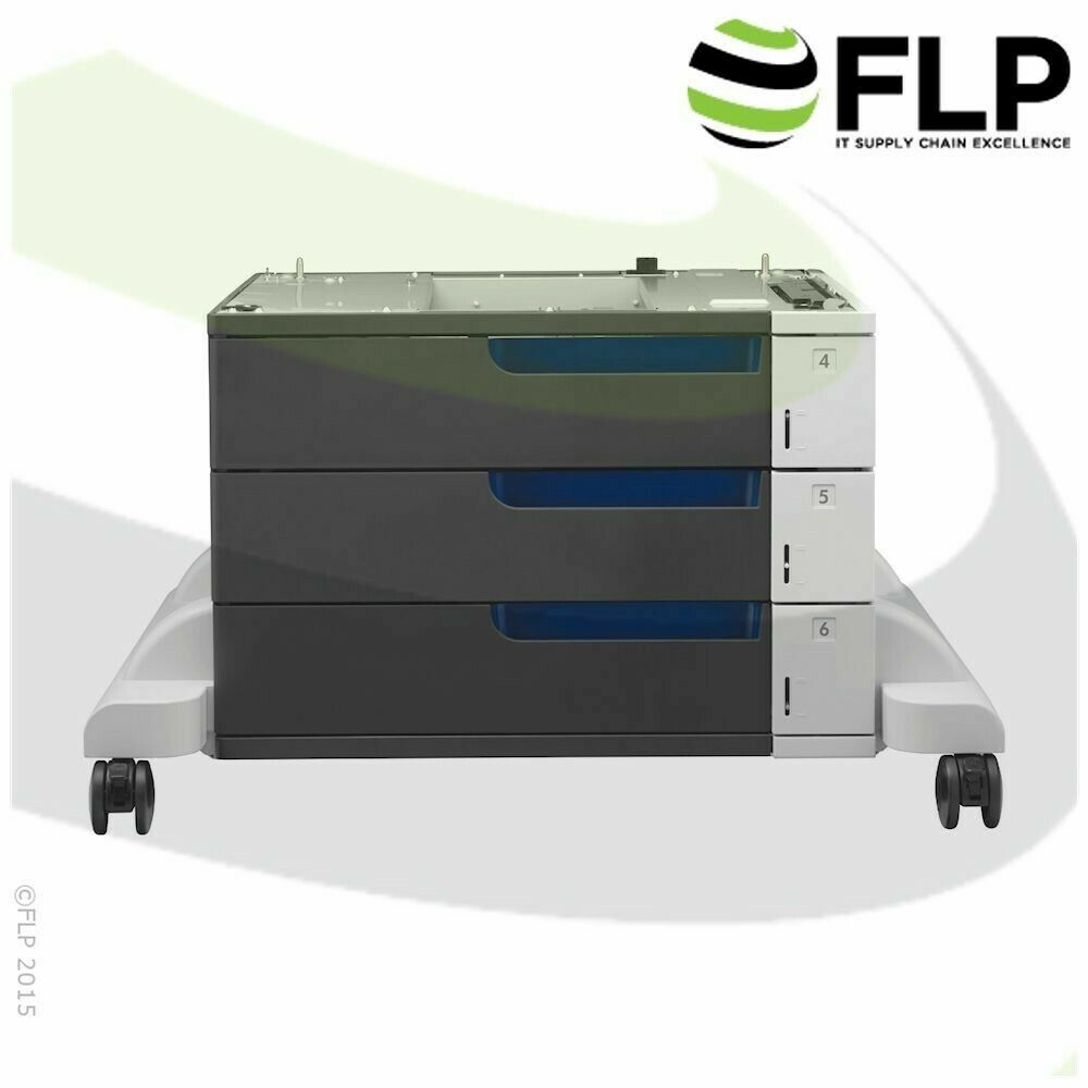 HP Colour LaserJet CP5525 3 x 500 Sheet Feeder Stand CE725A + Warranty ...