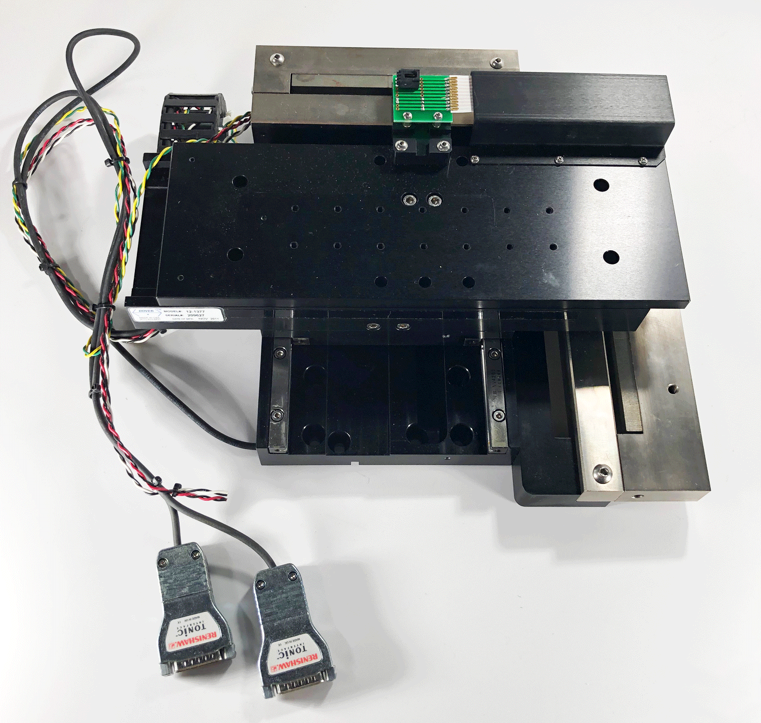 DOVER MOTION 12-1377 Direct Drive X-Y Linear Optical Stage Table ...