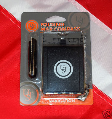 Folding map compass survival tools emergency tactical spearfish gear ...