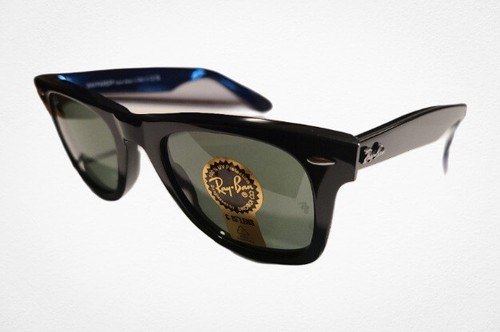 Ray-Ban RB2140 901 50-22 Wayfarer Green Lenses Unisex Classic ...