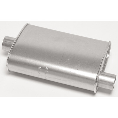Dynomax 17713 California Boss (40121) Muffler, Thrush Turbo, 2-1/4 in ...