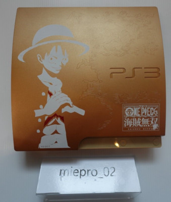 Sony PlayStation 3 PS3 One Piece GOLD 320GB Console Only LIMITED ...
