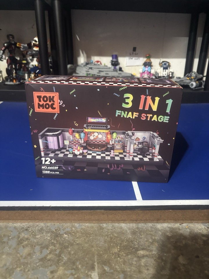 Five Nights FNAF Stage Building Set 3-in-1 – 1388 PCS – TokMoc 66039 | eBay