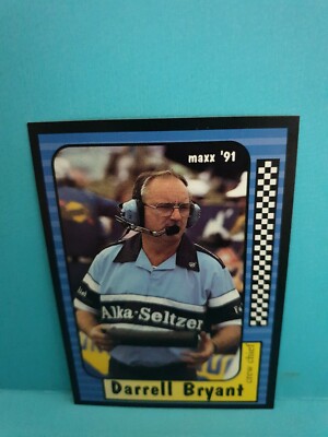 Darrell Bryant🏆1991 Maxx Race Cards #129 Trading Card🏆FREE POST | eBay ...