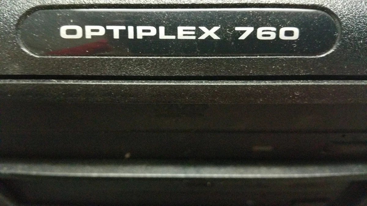 Dell Optiplex 760 Serial Number