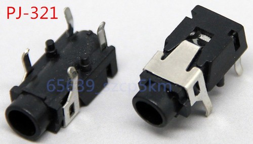 20Pcs 3.5mm Female Audio Connector 4 Pin DIP Stereo Headphone Jack PJ ...