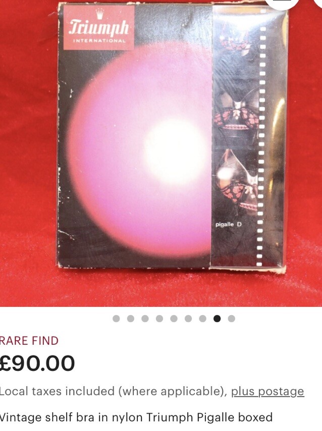 RARE Vintage Triumph 70’s Sexy Peek A Boo Moulin Rouge Pigalle Shelf ...