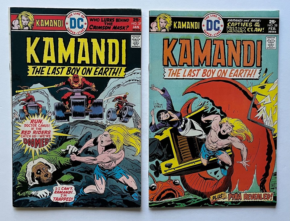 Kamandi The Last Boy on Earth (DC) Vol 1 Issue# 37-40 (Set) 1976 Fine ...