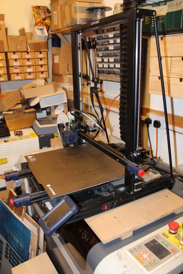 ANYCUBIC Kobra Max 3D Printer 500mm/s Large Size 400 x 400 x 450 build volume | eBay UK