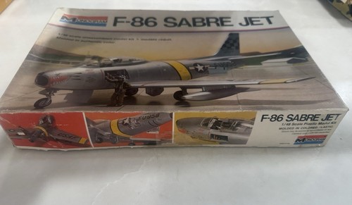 Monogram 1/48 F-86 Sabre Model Plane Kit USAF #5402 - FREE SHIPPING | eBay