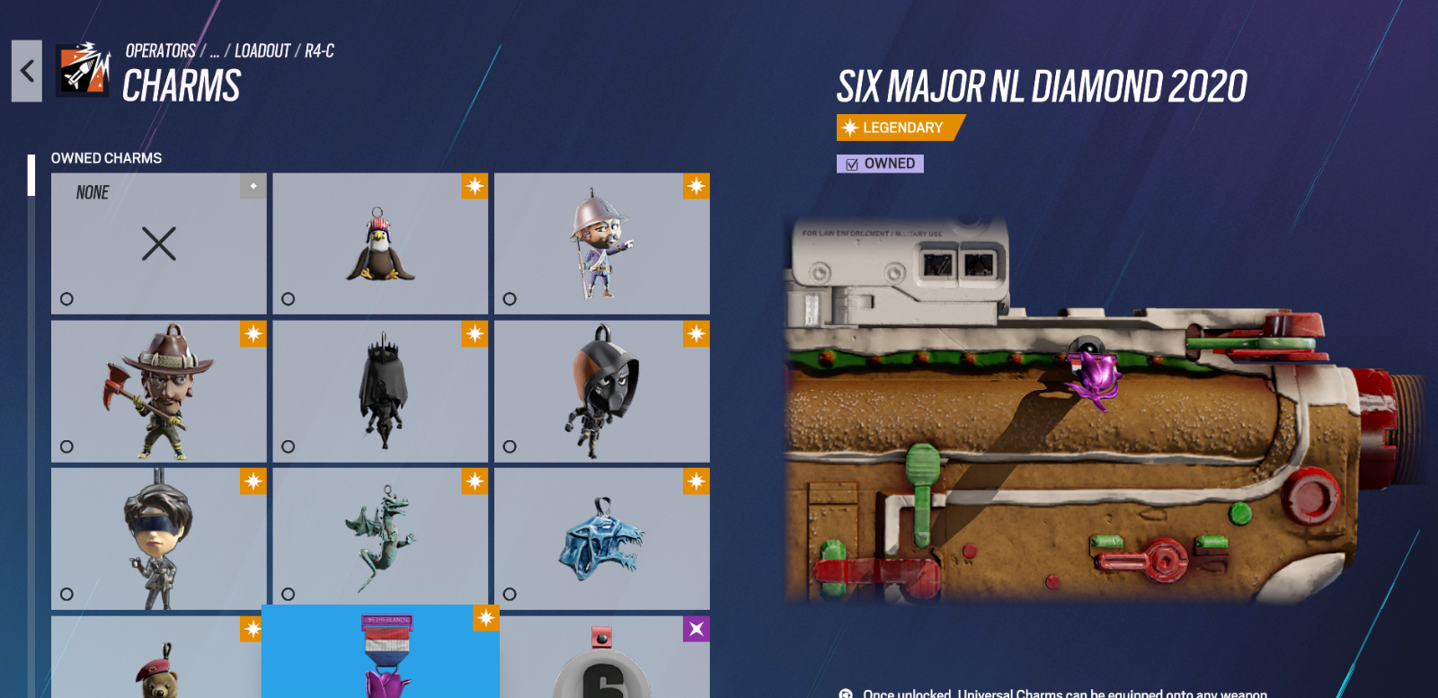 RAINBOW SIX SIEGE ACCOUNT - OUTBREAK + PRO SETS - DIAMOND CHARM - 60 ...
