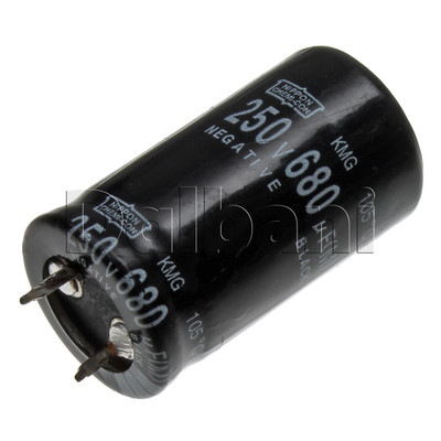 New Snap In 2 Pin Capacitor 250V 680UF 22mm Diameter 40mm Height | eBay