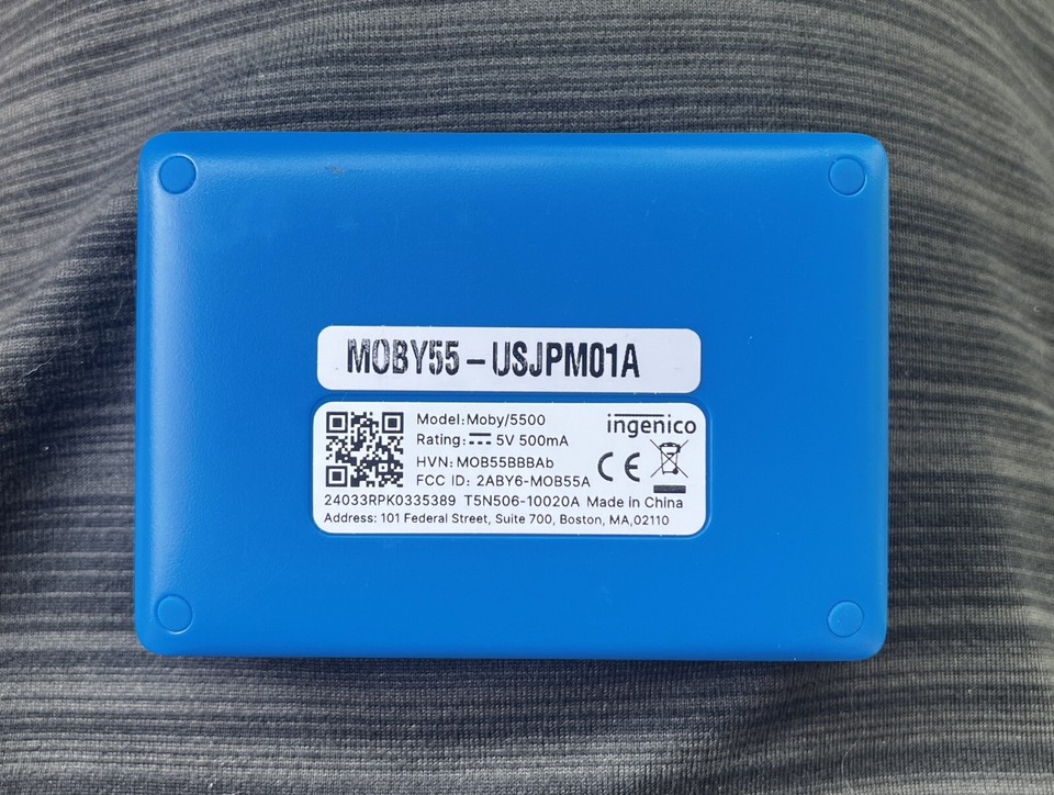 Ingenico Moby/5500 Standard Payment Terminal MOBY55-USSCN02A | eBay