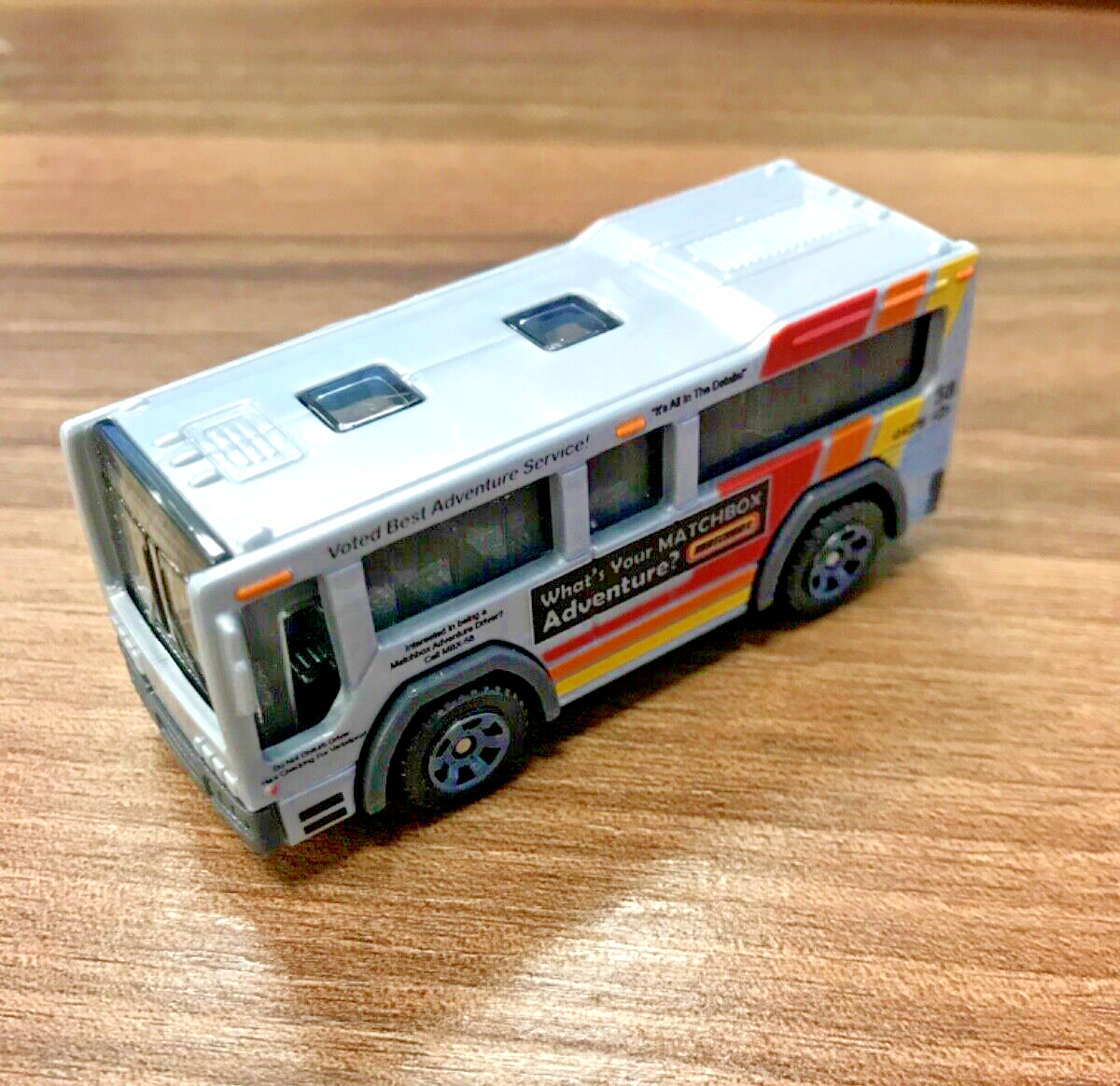 Matchbox City Bus 2006 Matchbox #33 City Bus ORANGE / SILVER / NATIVE