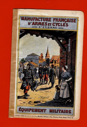 CR63-CATALOGUE-MANUFACTURE-ARMES ET CYCLES-ÉQUIPEMENT MILITAIRE-St ...