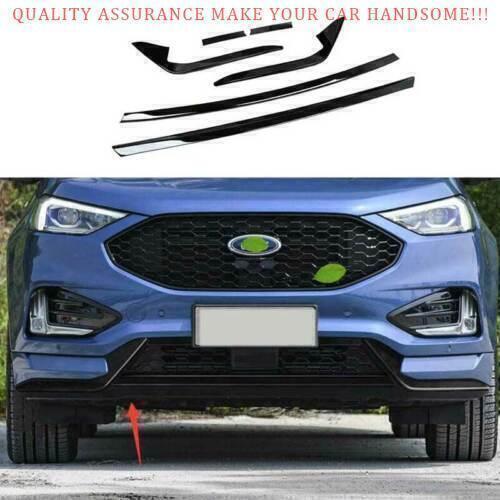 2019-2024 Ford Edge Black Steel Front Lower Bumper Diffuser Spoiler ...