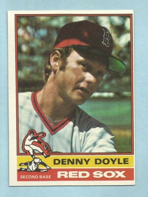 1976 Topps Baseball Denny Doyle #381 Boston Red Sox NM/MT ** SET BREAK ...