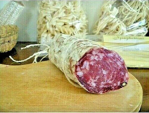 SAUCISSON ITALIENNE FAIT MAISON SALAMI ITALIEN CHARCUTERIE SAUCISON ...