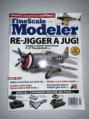 Fine Scale Modeler Magazine July 2016 “Re-Jigger A Jug!” MB4 | eBay