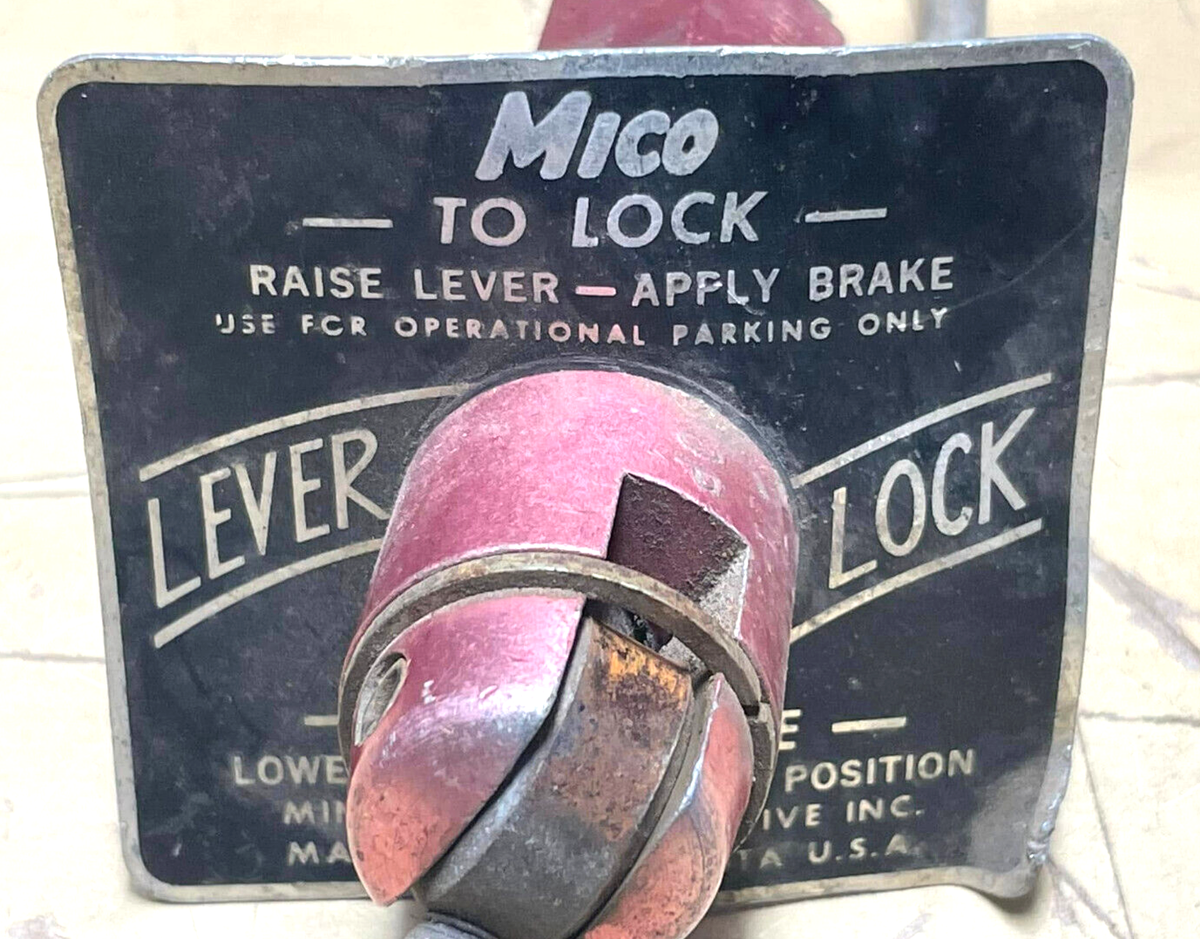 Mico Lever Lock Brake Lock MICO 02 640 123 Air Brake Lock