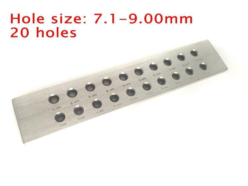 Tungsten Carbide Wire Drawplate for Jewelry Making Round Shape ...