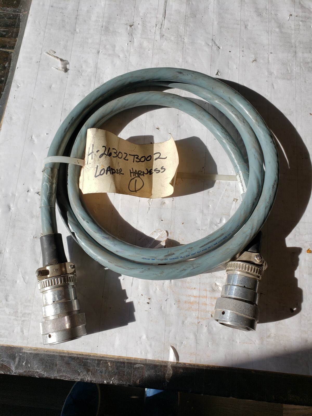 LOADER WIRE HARNESS 23 PIN H1-263-0273-002 H-263-0273-002 NEW OLD STOCK ...