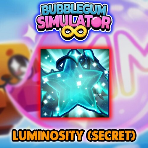 LUMINOSITY (SECRET) | Bubble Gum Simulator Infinity - BGSI | CHEAPEST ...