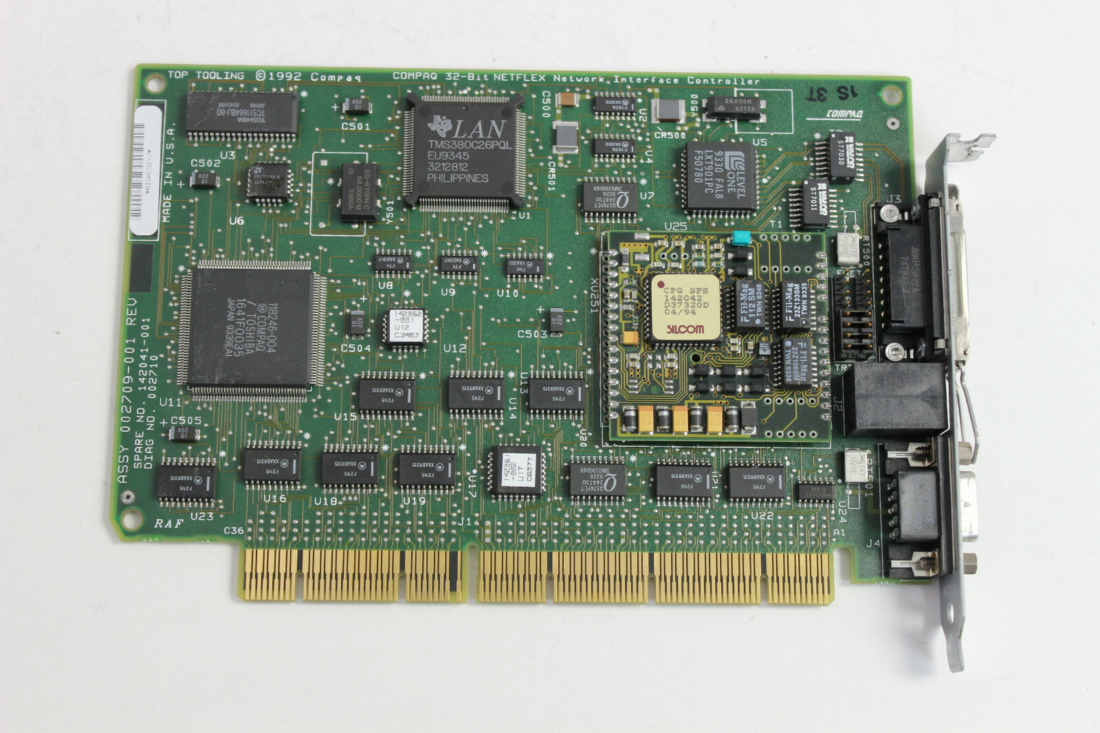 COMPAQ 142041-001 EISA 32 BIT NETFLEX NETWORK INTERFACE CONTROLLER W ...