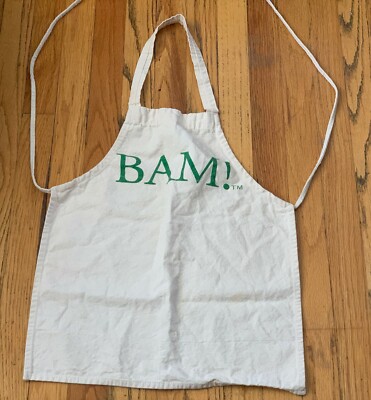 EMERIL LAGASSE " BAM! " Child's KITCHEN / GRILLING 100% cotton APRON | eBay