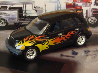 Kustom Flames 2000– 2010 Chrysler PT Cruiser 1/64 Scale Limited Edition ...
