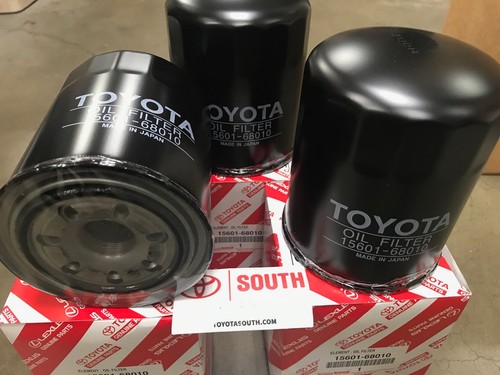 3 Pack Of Toyota Land Cruiser Diesel Oil Filters Genuine OEM Filter ...