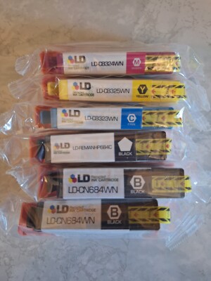LD Recycled Ink Cartridges 564XL black, cyan, magenta, yellow - NEW - 6 ...