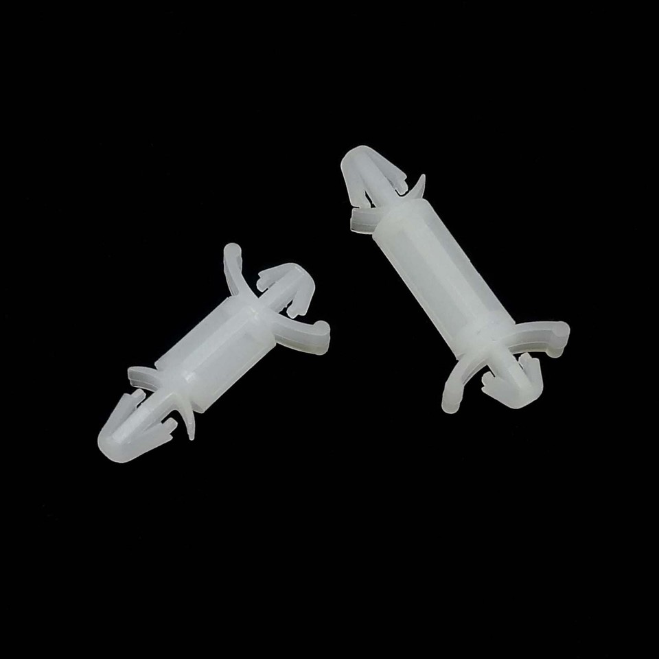 50pc Nylon Plastic Standoff Spacer Rivet Push In Fixed Support PCB ...