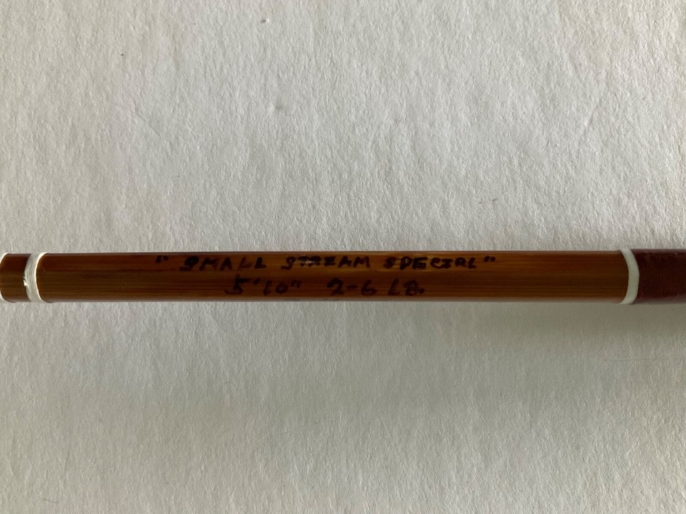 New "Small Stream Special" Bamboo Spin Fishing Rod 5'10" | eBay