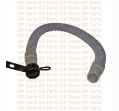 Tennant 1010143, HOSE ASSEMBLY, SOLUTION TANK DRAIN (1.5"D X 32.3"L ...