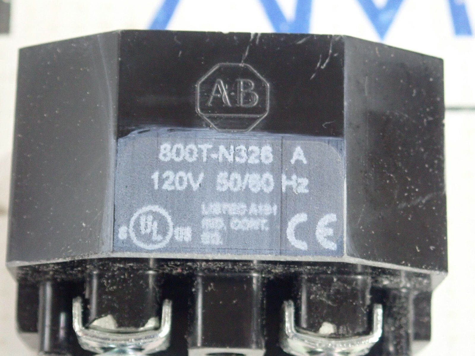 ALLEN BRADLEY 800T-N326 TRANSFORMER MODULE FOR PILOT LIGHT 120V 50/60HZ ...