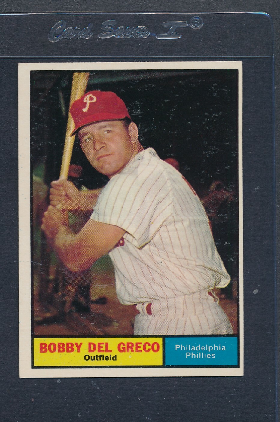 1961 Topps #154 Bobby Del Greco Phillies EX/MT *8759 | eBay