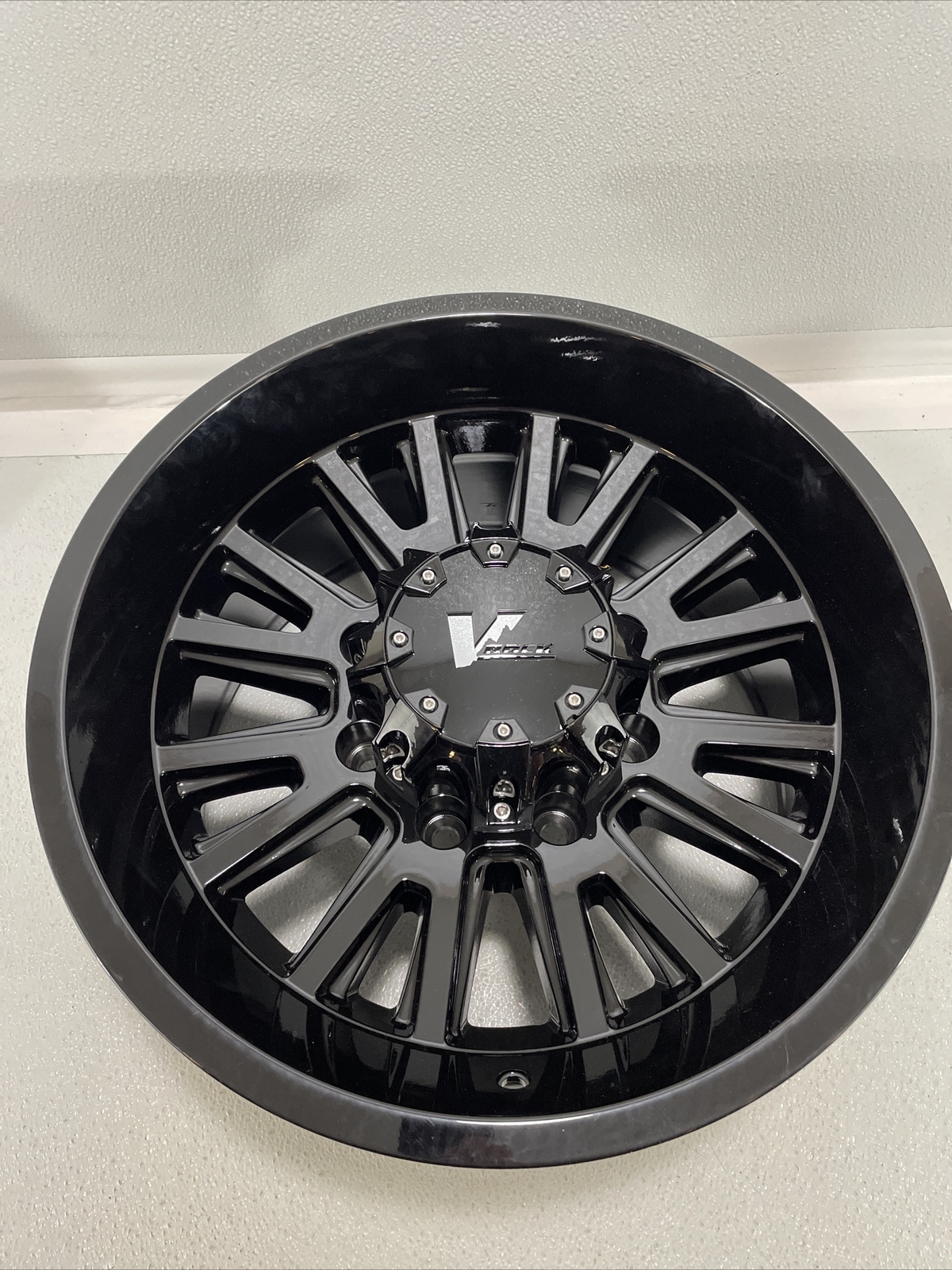 V Rock VR11 Anvil 17x9.5 8x6" +10mm Gloss Black Wheels Rims 17" Inch | eBay