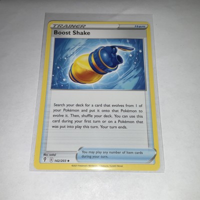 Pokémon TCG Boost Shake Prize Pack Series One 142/203 Regular Uncommon ...